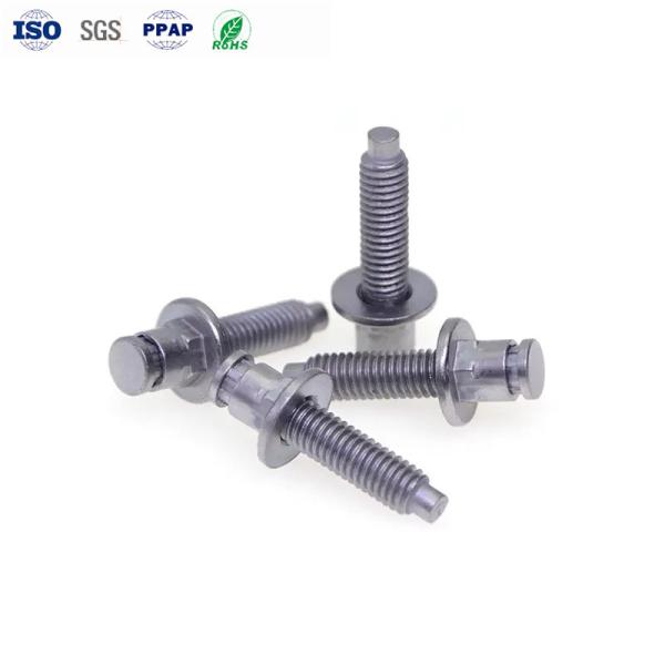 Quality Custom Bolt Carbon Steel Hex Rivet Nut Plated Zinc Nickel Alloy  Non Standard Bolt for sale