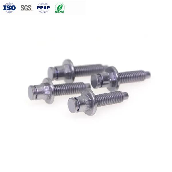 Quality Custom Bolt Carbon Steel Hex Rivet Nut Plated Zinc Nickel Alloy Non Standard for sale