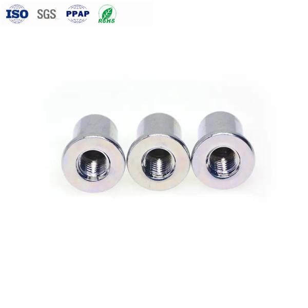 Quality Custom Reverse Thread Screw Locking Nut Carbon Steel Screw Blue Zinc Hex Socket for sale