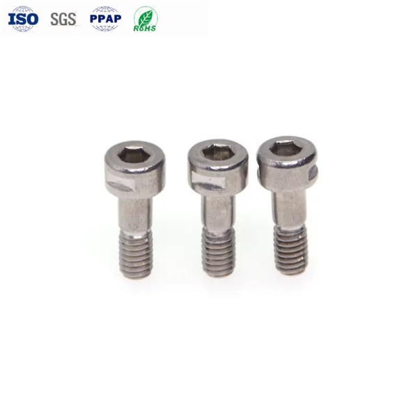 Quality 4mm - 180mm Custom Fasteners Hexagonal Head Side Slotted Machine Teeth Screws for sale