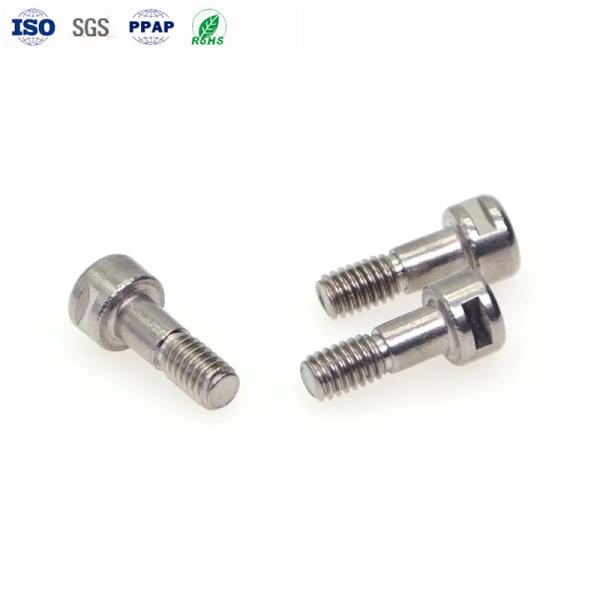 Quality 4mm - 180mm Custom Fasteners Hexagonal Head Side Slotted Machine Teeth Screws for sale