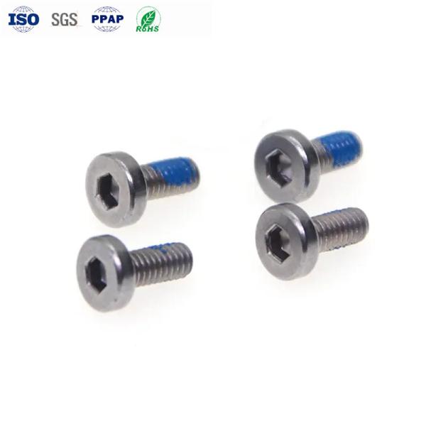 Quality M4 Automobile Fasteners Anti Loosening Stainless Steel Hex Bolt Short Cylindrica for sale