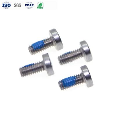Cina M4 Fasciatrici per automobili Anti allentamento In acciaio inossidabile Hex Bolt Adesivo a testa cilindrica corta in vendita