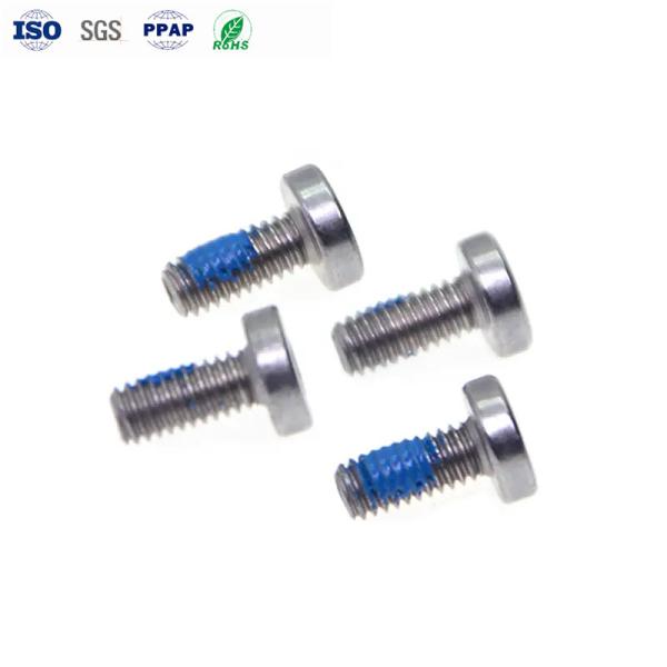 Quality M4 Automobile Fasteners Anti Loosening Stainless Steel Hex Bolt Short Cylindrica for sale