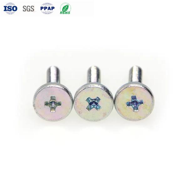 Quality Zinc Cross Shoulder Screw Steel Color flat head screw Step Screw Custom for sale