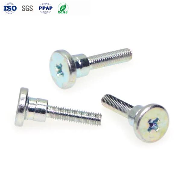 Quality Zinc Cross Shoulder Screw Steel Color flat head screw Step Screw Custom for sale