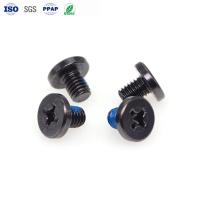 Quality M0.8 M1.0 Micro Screws Carbon Steel Black Nickel Cross Micro Fasteners Circuit for sale