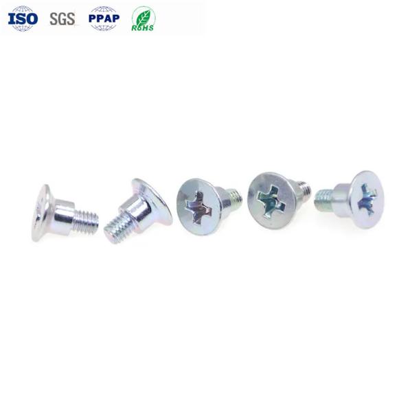 Quality M1.0 X 4mm Miniature Screws Carbon Steel Shoulder Screw Countersunk Head Laptop for sale