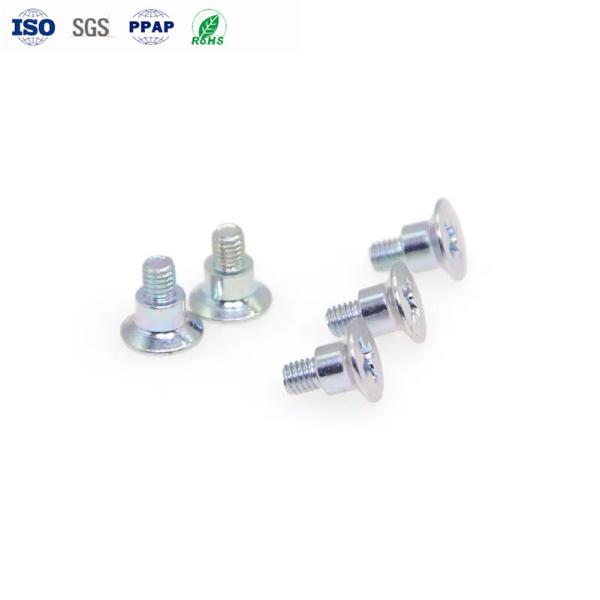 Quality M1.0 X 4mm Miniature Screws Carbon Steel Shoulder Screw Countersunk Head Laptop for sale
