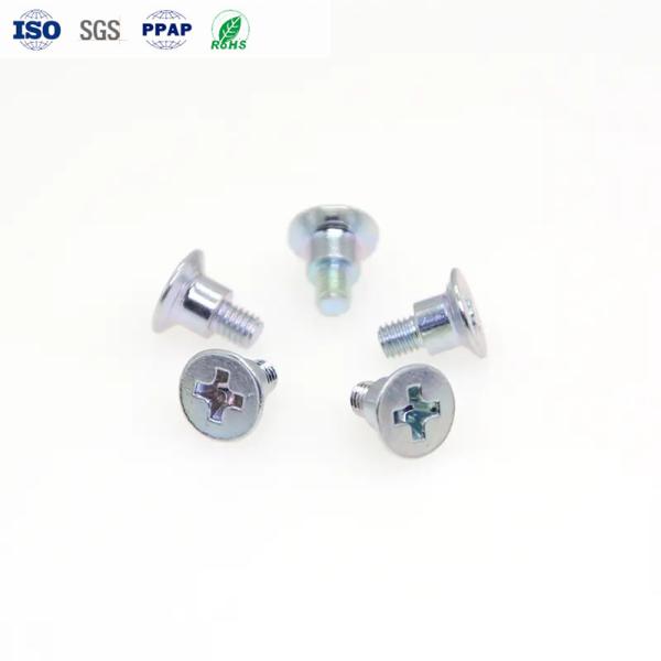 Quality M1.0 X 4mm Miniature Screws Carbon Steel Shoulder Screw Countersunk Head Laptop Screw for sale