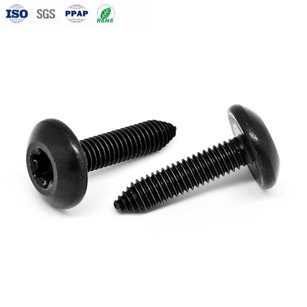 Quality C1022A Carbon Steel Screws Galvanized Black Zinc Plated Bolts Automobile for sale