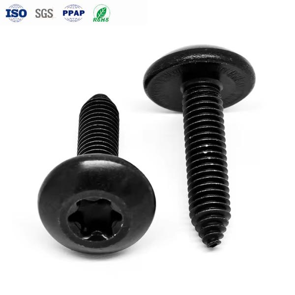 Quality C1022A Carbon Steel Screws Galvanized Black Zinc Plated Bolts Automobile for sale