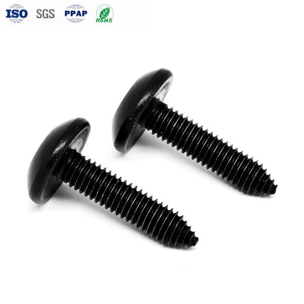 Quality C1022A Carbon Steel Screws Galvanized Black Zinc Plated Bolts Automobile for sale
