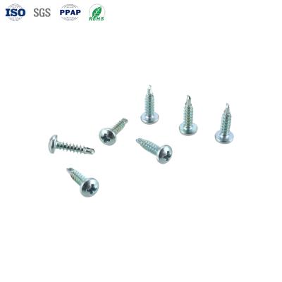 Cina OEM Acciaio al carbonio Galvanizzato Croce Testa Disco Foratura Coda Velo A Custom Fasteners in vendita
