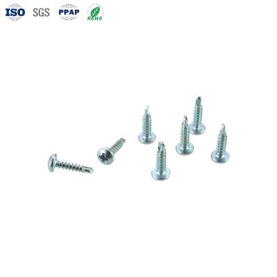 Cina OEM Acciaio al carbonio Galvanizzato Croce Testa Disco Foratura Coda Velo A Custom Fasteners in vendita
