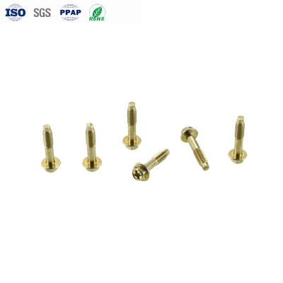 China M4 de acero al carbono amarillo de zinc Phillips Hexagón de cabeza de cuerda de cuerda de perros con servicio OEM ODM en venta