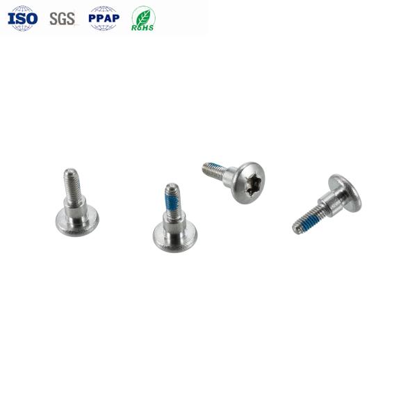 Quality Customized Stainless Steel Hexalobular Socket Pan Head Shoulder Screws with for sale