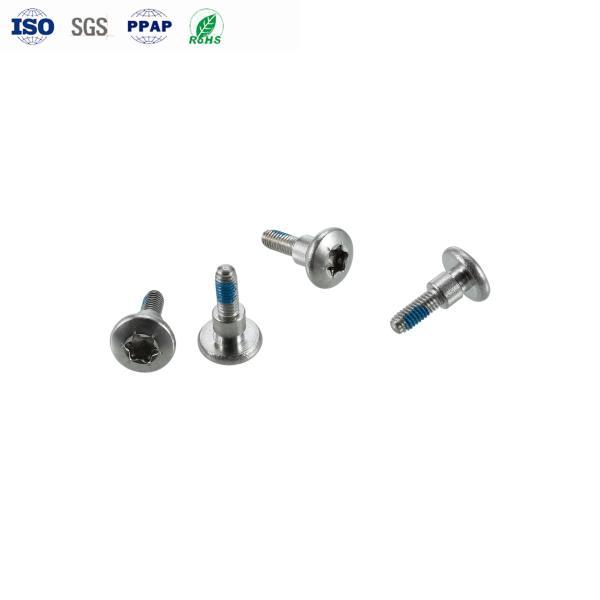 Quality Customized Stainless Steel Hexalobular Socket Pan Head Shoulder Screws with for sale