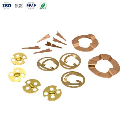 China Tolerances 0.02mm Precision Custom Copper Stamping for Automotive Components IATF 16949 Certified and OEM Project for sale
