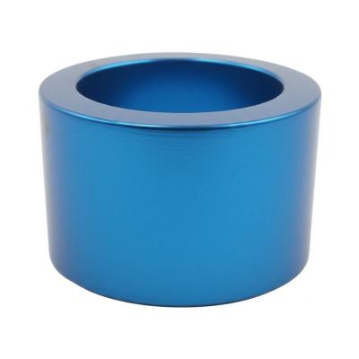 China Custom SPCC Blue Zinc Plating Cup Stamping Parts 0.2-15mm Thickness for sale