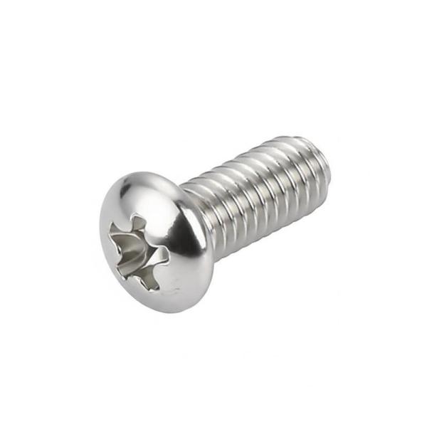 Quality M4 Stainless Steel Mirror Screw Mushroom Head M1-M8 2-80mm for sale