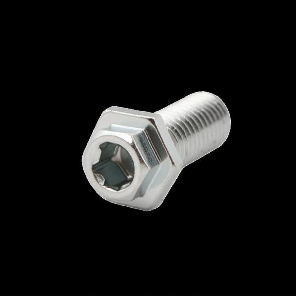 Quality Custom Carbon Steel Hex Bolt M2.0-M8.0 Zinc Nickel Plated for sale