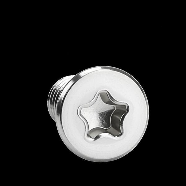 Quality M2 x 8 Carbon Steel Torx Countersunk Screw Nickel Plated for sale