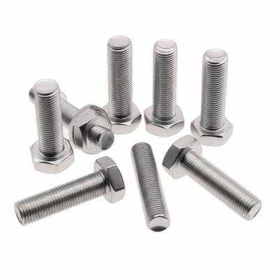 China Custom HDG Coated Hexagonal Screws and Bolts for Precision Applications with Plain Coating for sale