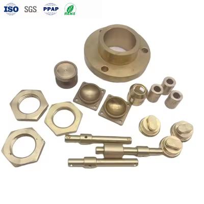 China Premium Anodized Brass and Stainless Steel CNC Machining Parts with Closed-Loop Control for sale
