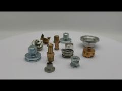 M8 parafusos eletrónicos aço carbono azul zinco revestido parafuso hexagonal sem cabeça cauda plana