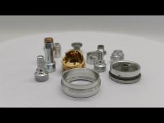 Partes de aço inoxidável CNC de alta precisão para equipamentos industriais