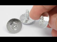 Custom Star Button Head Cap Screws Carbon Steel M0.6mm-M36mm