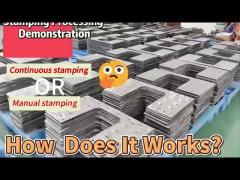 Precision Automotive Stamping Parts 0.02mm Tolerance Customized