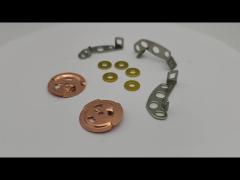 Custom Metal Stamping Parts 0.02mm Tolerance for Automotive