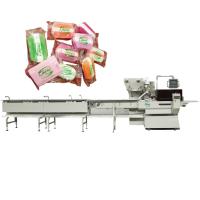 China Width 450mm Automatic Soap Wrapping Machine For Large Scale Soap Production for sale
