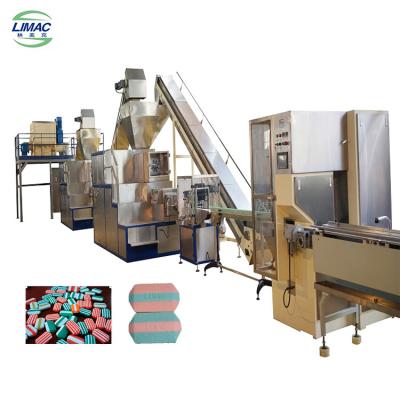 China 500-1000KG/H solide vaatwasser badbar zeepmachine voor toilet/wasmachine Te koop
