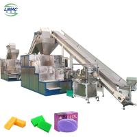 China 2000KG Weight Laundry Bath Bar Solid Soap Making Machine Production Line for sale