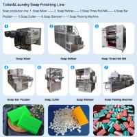 China 2000KG Weight Laundry Bath Bar Solid Soap Making Machine Production Line for sale