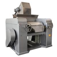 China 220v Bottom Discharged Three Roll Mill For Soap Making Machine for sale