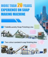 China Automatic Bar Soap Making Machine Complete Set 1000-2000kg/H for sale