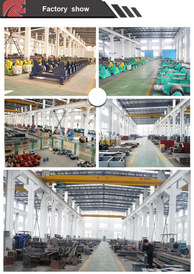 Monopile Production Equipment 2000T 10m MP Welding Rotator 1Power 3Idler Mobile on Rail 3