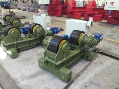 China Bolt Conventional Pipe Welding Rotator Pendant Control With Manual Trolley for sale