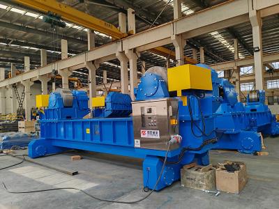 China Staalrol motoriseerde reis 800T Lasrolbed voor offshore windtoren Dia tot 12m Te koop