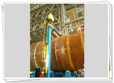 Tubular Pile Welding Column Boom Welding Manipulator With Manned Platform