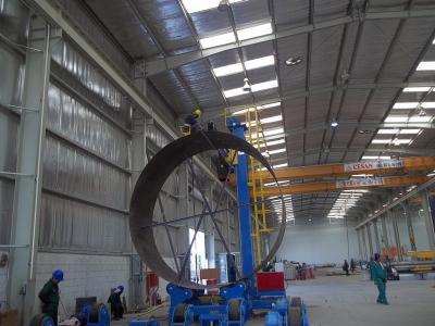 Cina Linea di produzione della torre del vento asta della colonna e stazione automatica della saldatura del rotatore in vendita