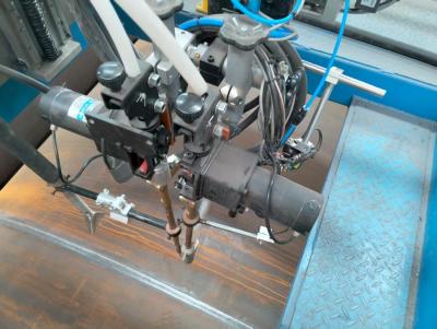 Cina Doppie piattaforme, doppio tipo, combinazione flessibile per manipolatore automatico di saldatura e metodo di saldatura MIG/MAG in vendita