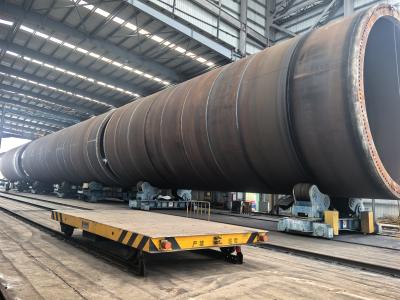 China Wind Tower Production Line with Self Aligning Welding Rotators Engineered for Large Offshore Wind Tower Fabrication Needs for sale