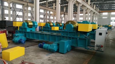 China Steel Wheel 500T Roller Rotator With Wireless Controller for sale