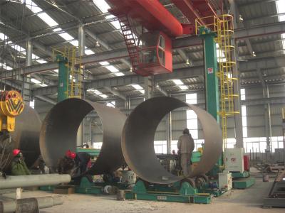China Zelf Centreer van het de Pijplassen van Stepless 5t de Rotator Rubberwiel Te koop