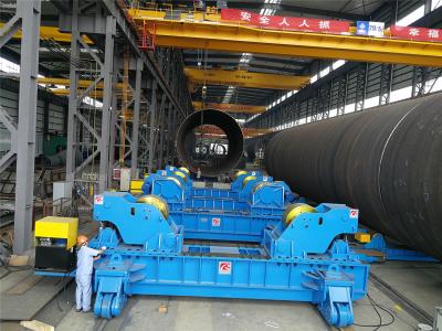 Cina linea di saldatura crescente di montaggio del fondamento di Monopile del rotatore 1200t in vendita